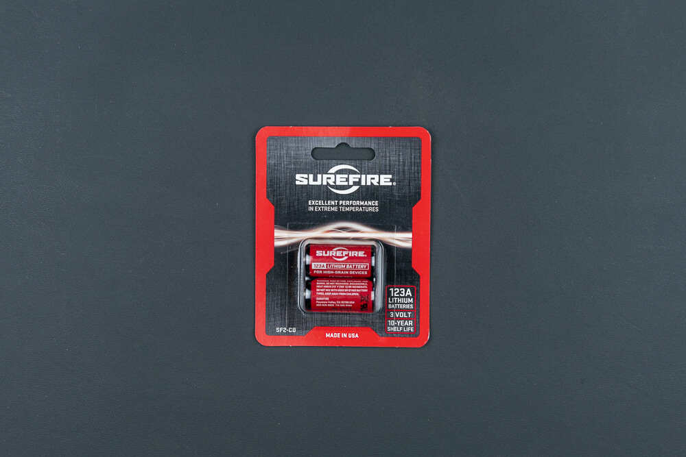 SureFire 123a Lithium Batteries (2 Pack) - Guerrilla Tactical